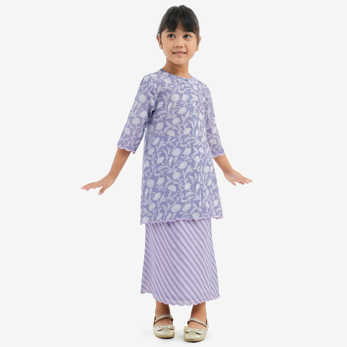Poplook PREMIUM COTTON Pemandang Blouse & Skirt | Shopee Malaysia