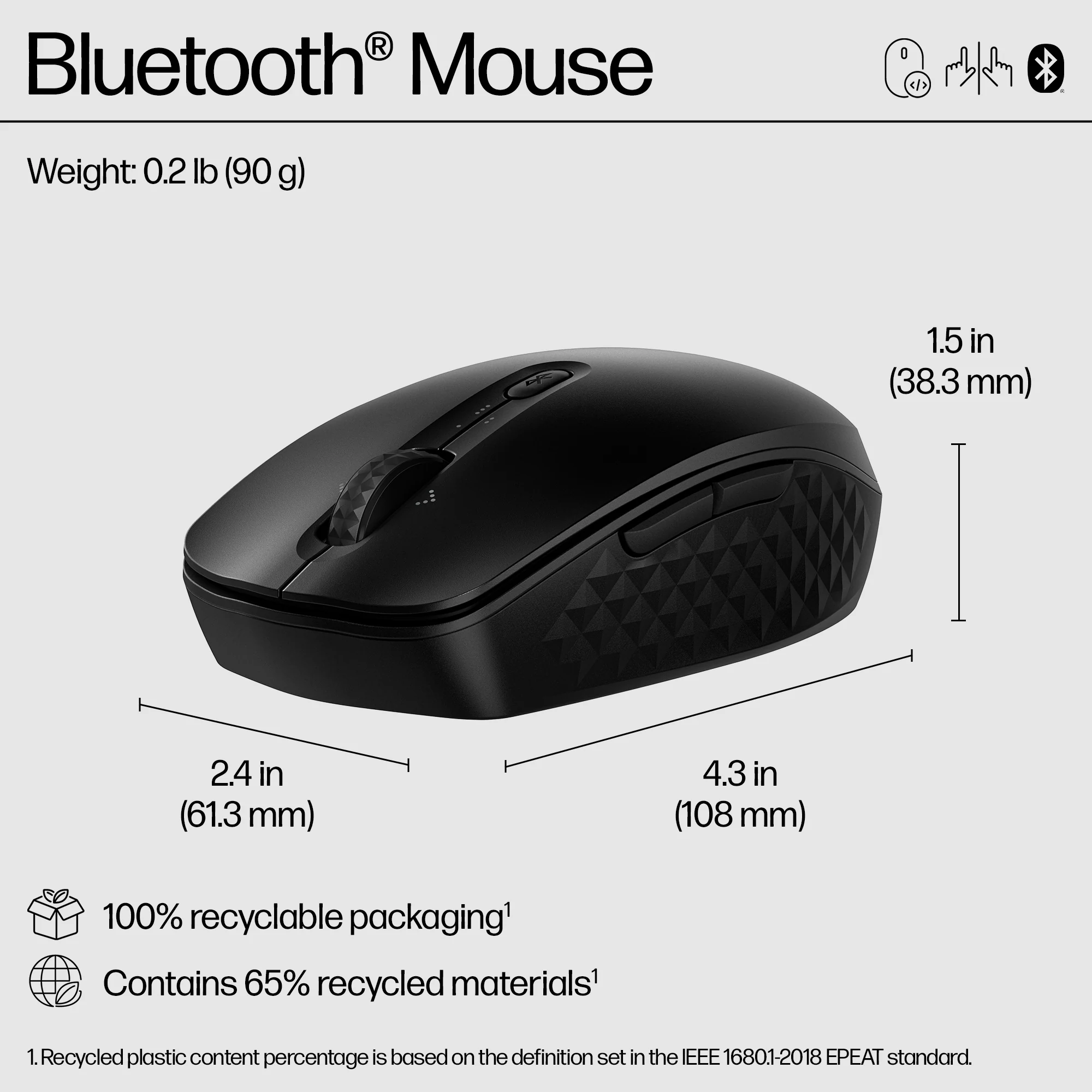 HP 420 Programmable Bluetooth Mouse | Shopee Malaysia