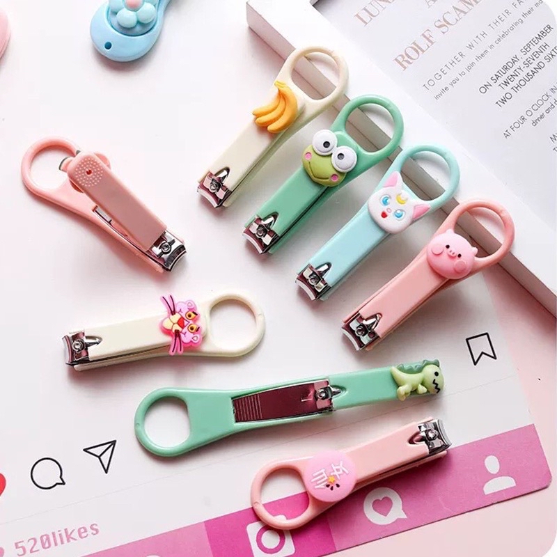 Mini Cute Cartoon Nail Clipper Stainless Steel Nails Cutter Manicure ...