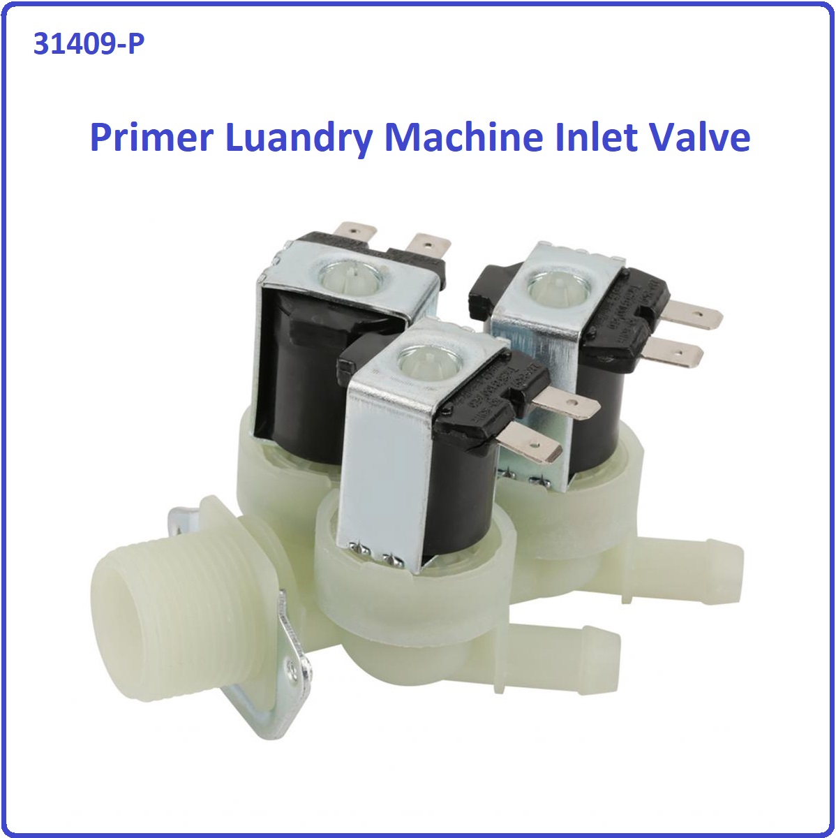 Primer Laundry Machine 3 way Inlet Valve AC 220-240V | Shopee Malaysia