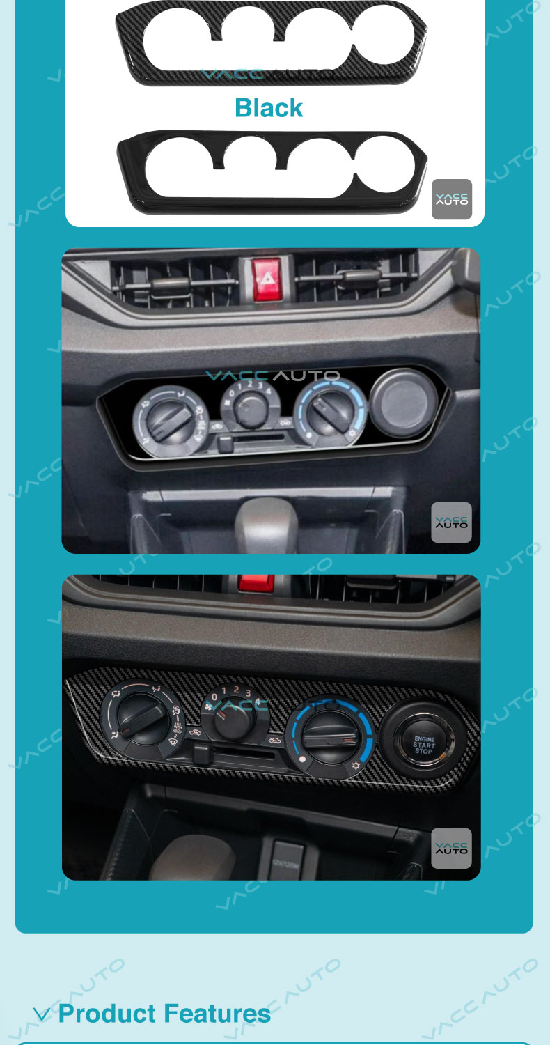 Perodua Axia 2nd Gen 2023 - 2025 A300 Aircond Switch Panel Type A Or ...