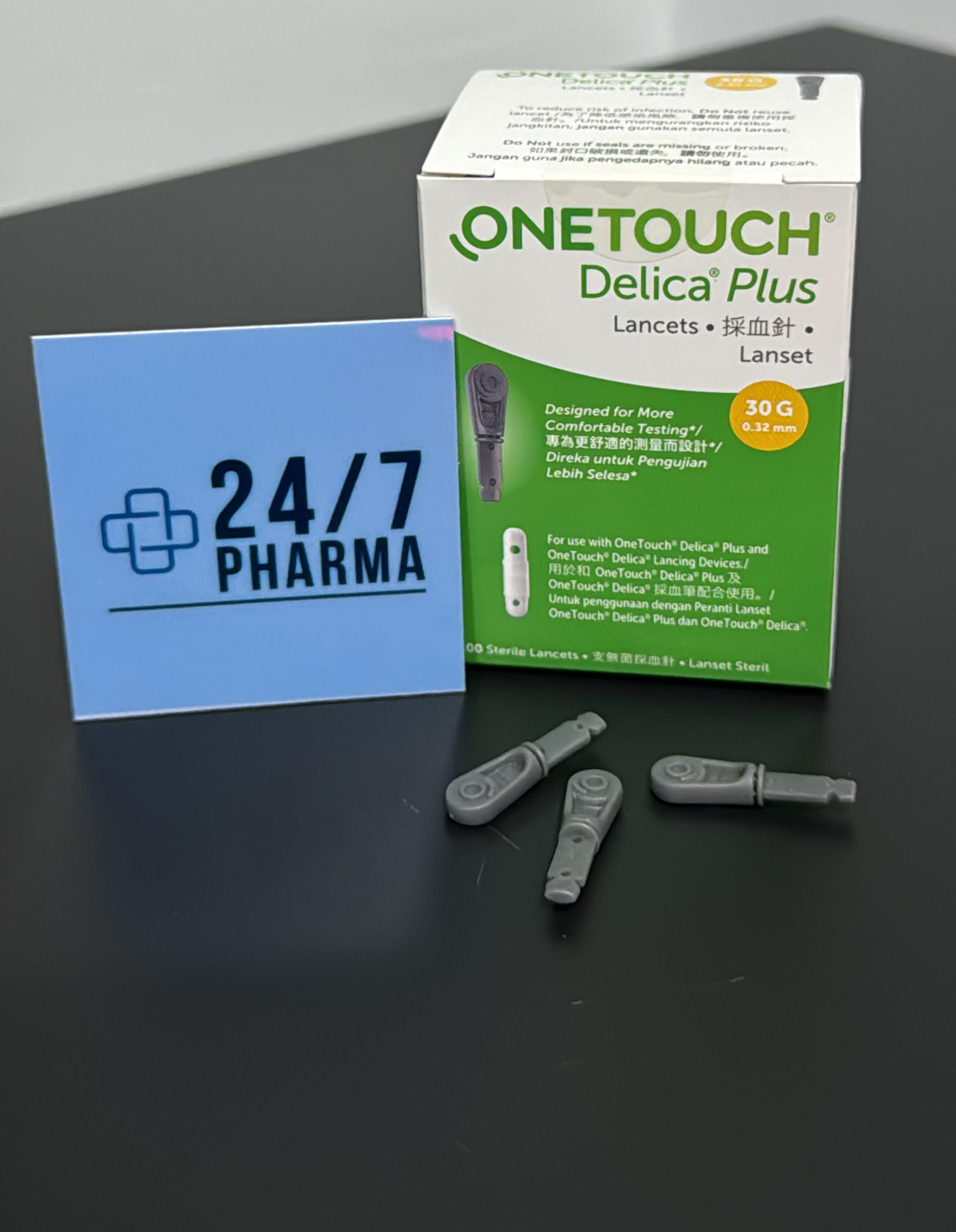 One Touch Delica Plus lancet fine 30g Blood Glucose Select Ultra Simple ...