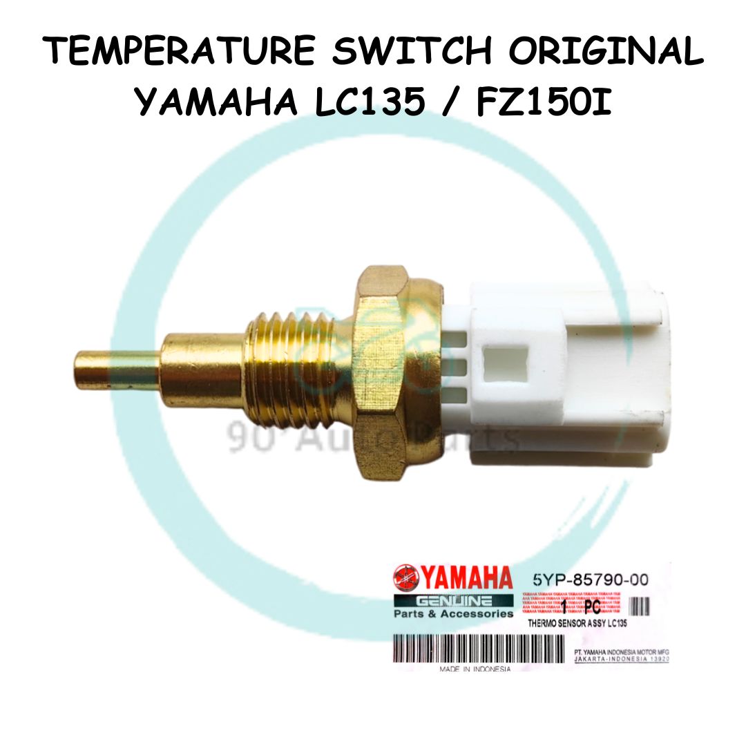 TEMPERATURE SWITCH ORIGINAL MOTOR YAMAHA LC135 135LC FZ150 I FZ150I 5YP ...