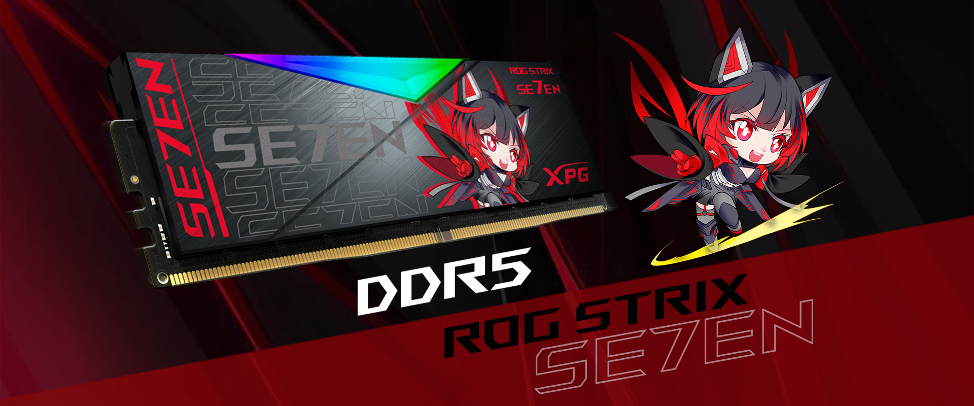 XPG LANCER 32GB (RO姬 - SE7EN / 吹雪 - SNOW WHITE) RGB DDR5 6800MHZ (16GB ...