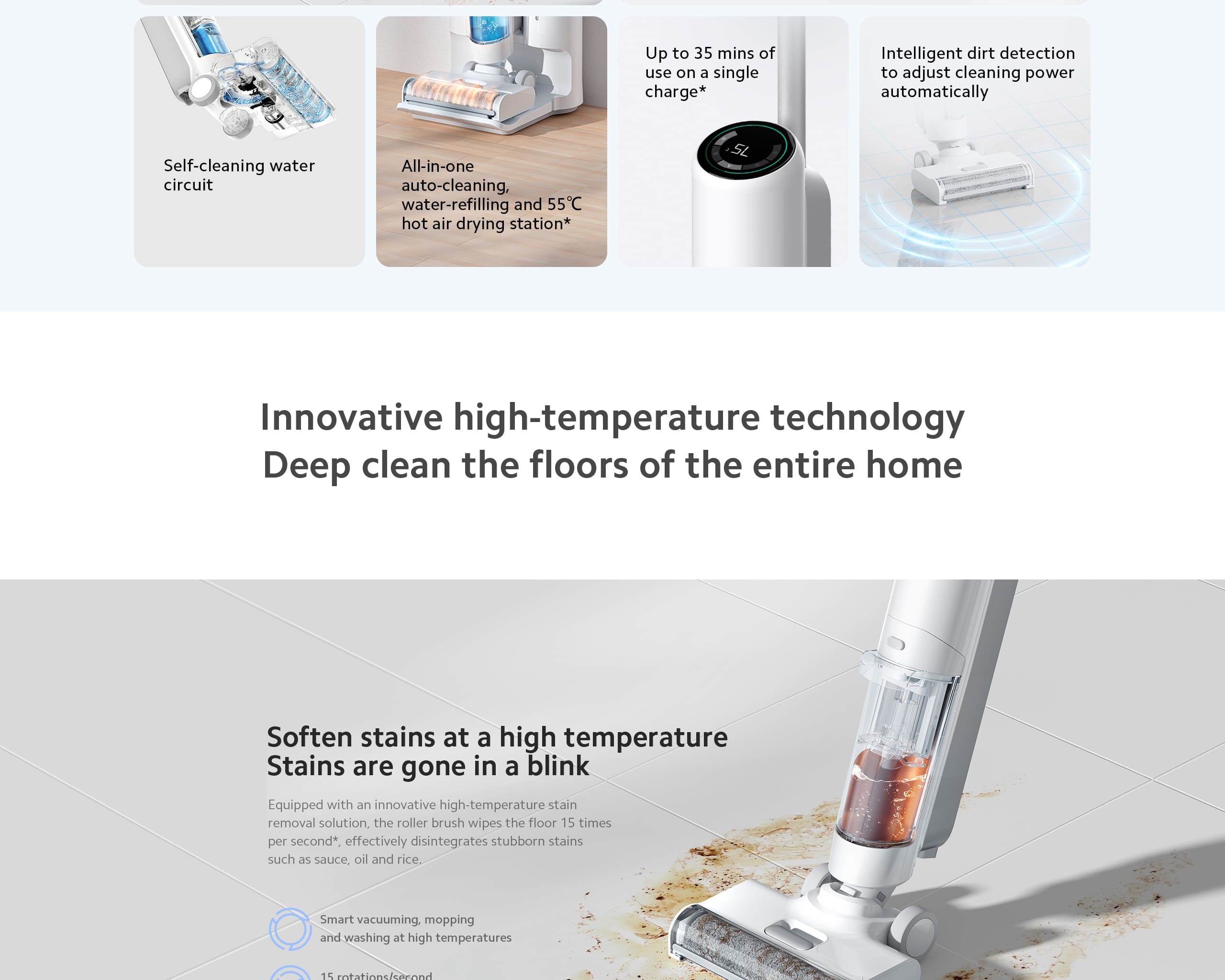 Xiaomi Truclean W10 Ultra Wet Dry Vacuum UK | Shopee Malaysia