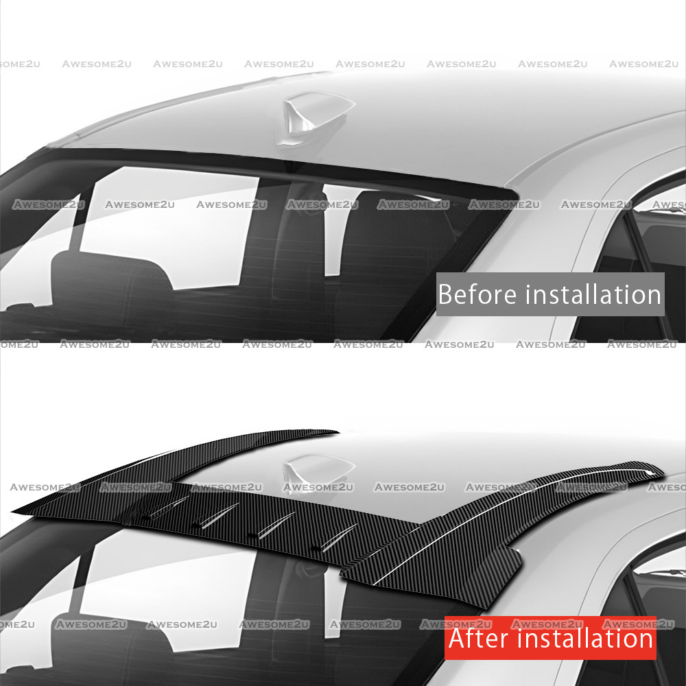 Awesome2u Toyota New Vios 2023-2024 Rear TCS Top Spoiler Rear Roof ...