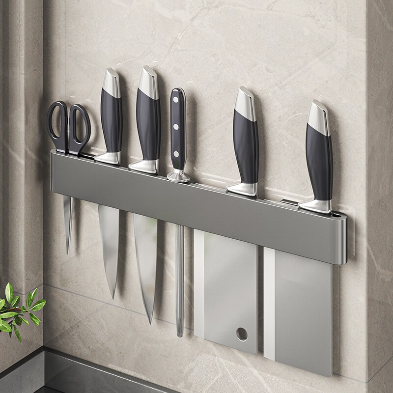 Tradlux Knife Rack Kitchen Knife Holder Knive Rack Black Stainless ...