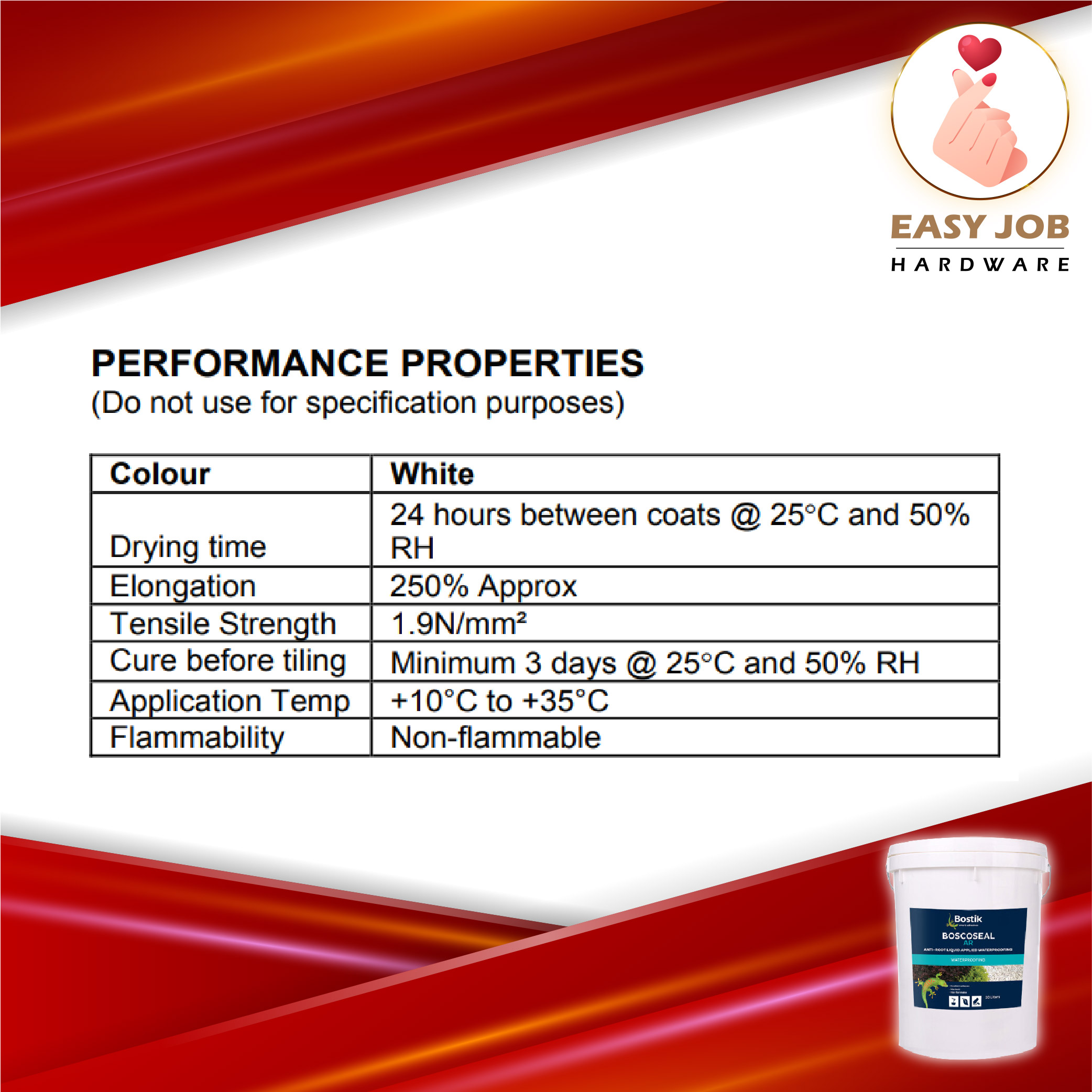 🔥 5kg A750 AC2 BOSTIK Waterproofing For Concrete Cat Kalis Air ...