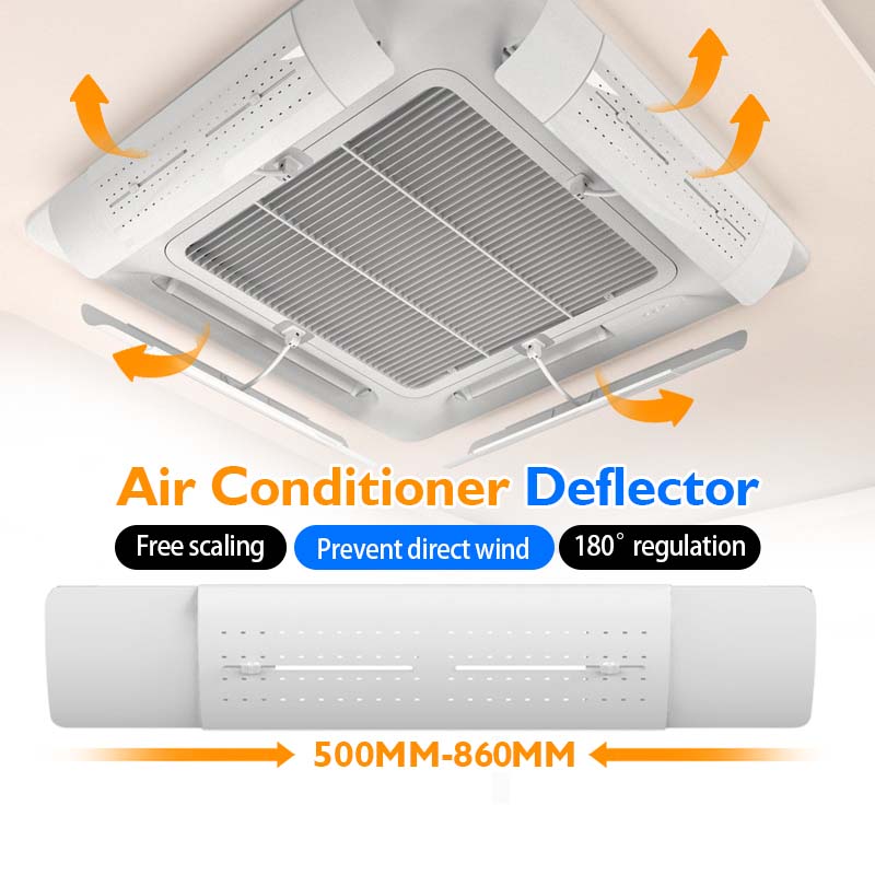 Adjustable Air Conditioner Windshield Air Conditioning Anti Direct Blow ...