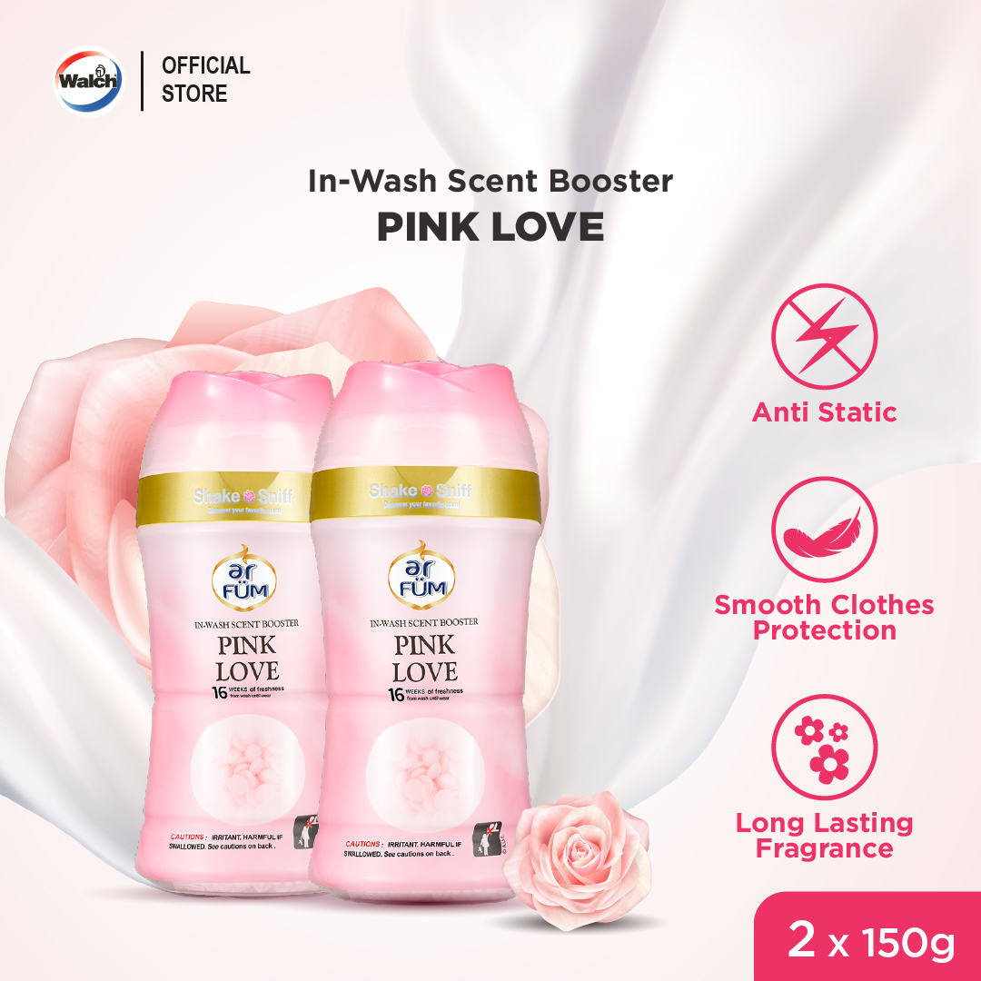 [TWIN PACK] ar FUM In-Wash Scent Booster - Pink Love (150g) | Shopee ...