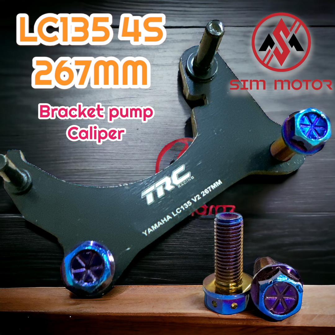 267MM TRC Bracket pump caliper Y16 y15zr lc135 v1-V8 EZ115 SRL115FI pnp ...