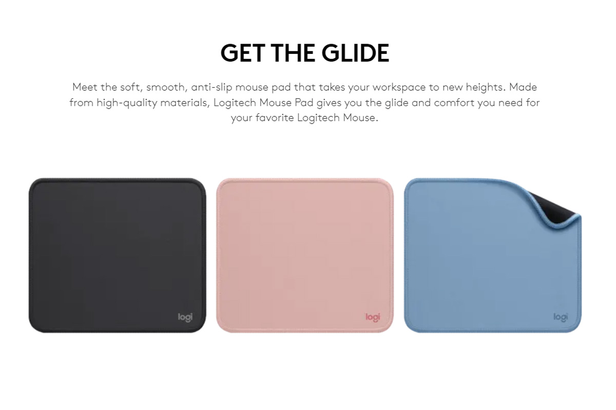 Logitech Studio Series Mouse Pad | Computer Mouse Mat | Anti-Slip ...