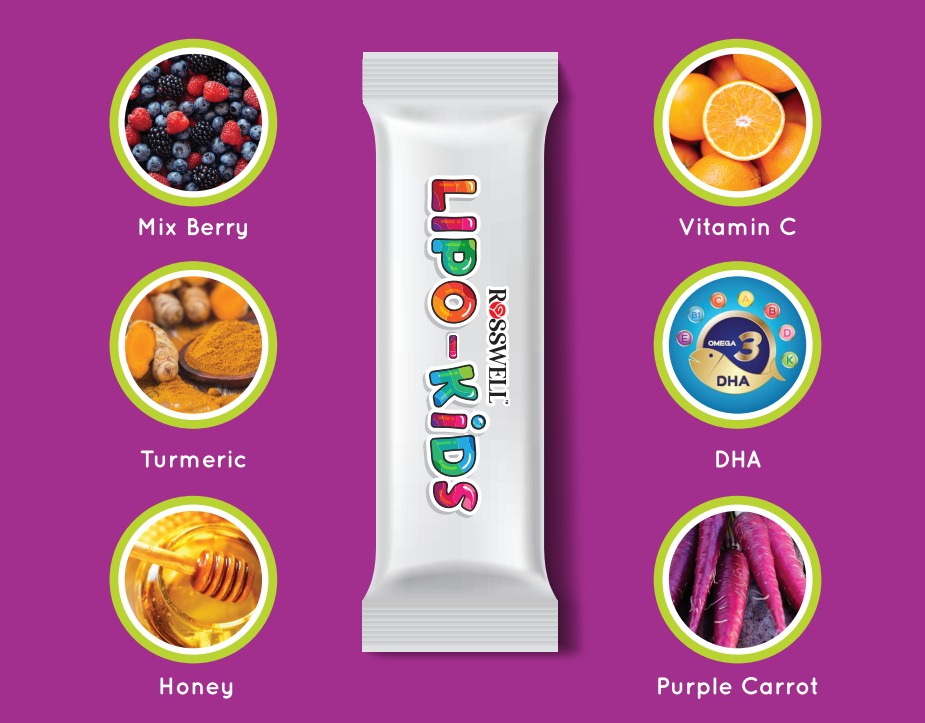 LIPO KIDS TRIPLE ACTION MULTIVITAMIN PROBIOTICS FOR KIDS Liposomal ...