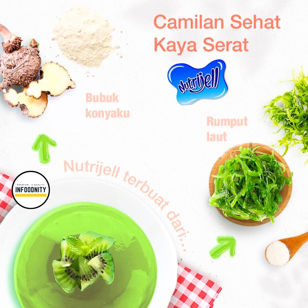 NUTRIJELL Jelly Powder Mix Nutrijell Agar Agar Nutrijell Mix Nutrijelly ...