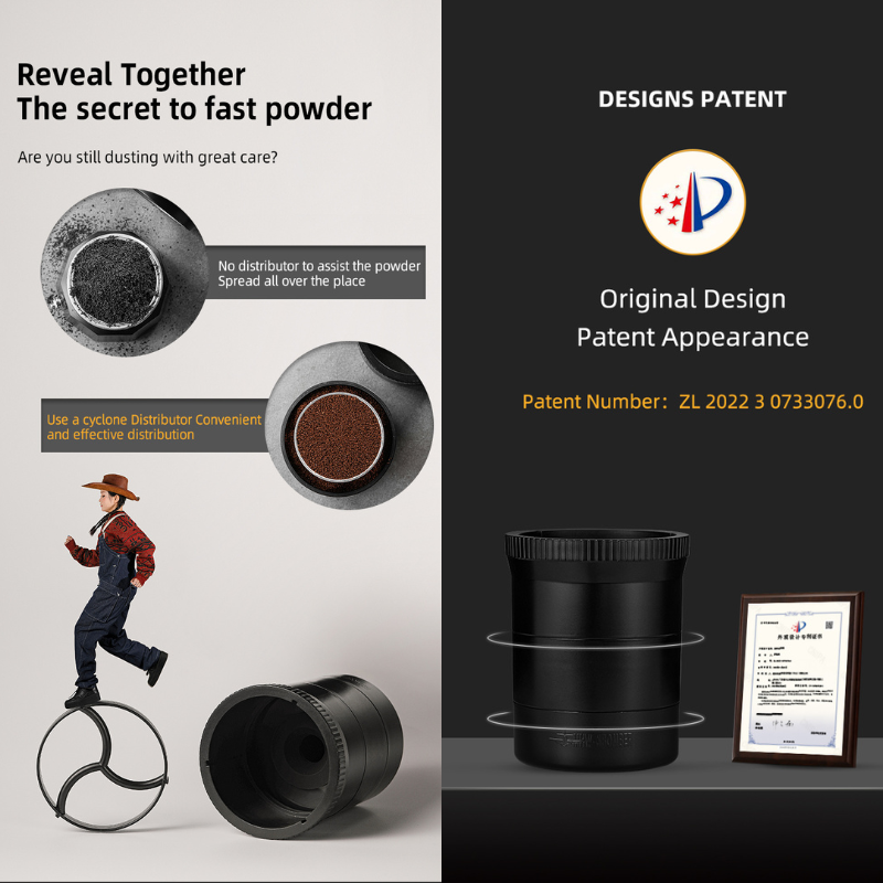 (for Moka Pot) MHW-3BOMBER Bomber Moka Pot Cyclone Powder Dispenser ...