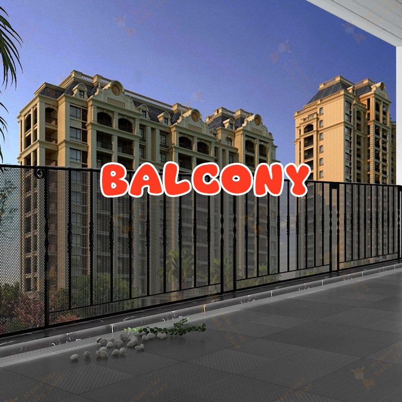 Anti-Falling Net Stair Protection Balcony Stairs Rail Protection Safety ...