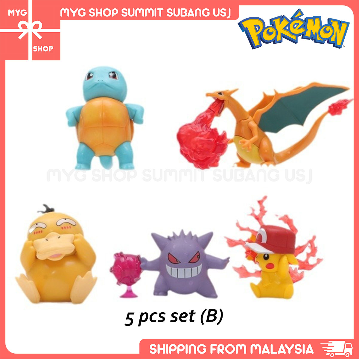 Pokemon Go Mini Figurines Collectibles Miniatures Pikachu Charmander ...