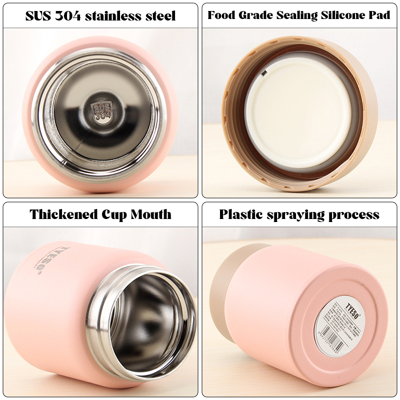 Thermos Food Jar Stainless Steel Thermal Insulator Food Jar Stewed Pot ...