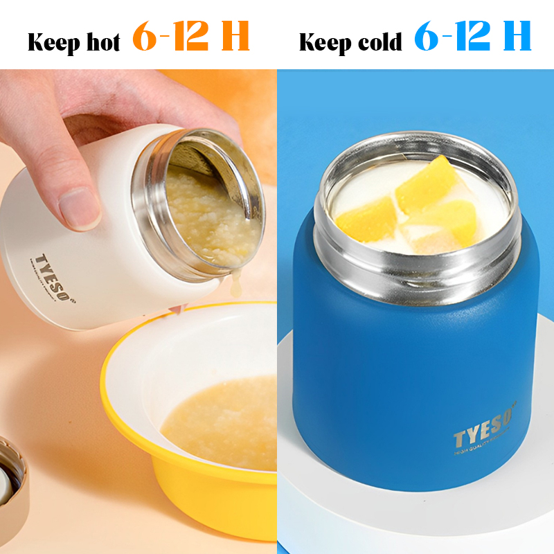 Thermos Food Jar Stainless Steel Thermal Insulator Food Jar Stewed Pot ...