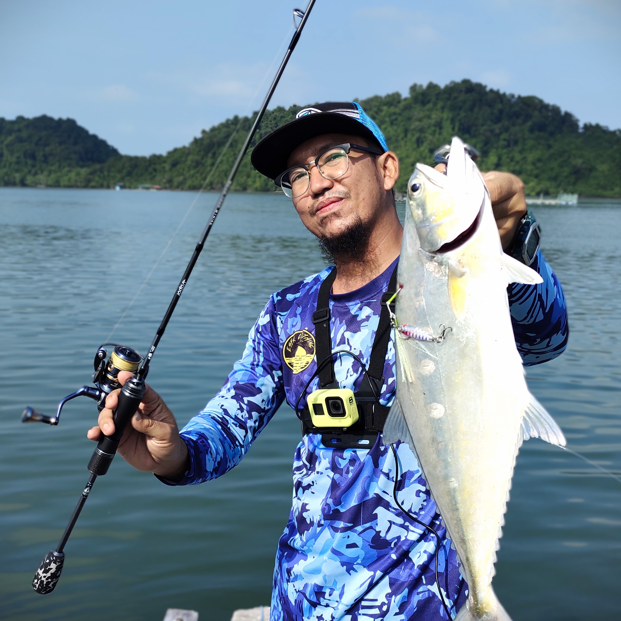 EXP VAPOR ROD 2 PCS Ultra Light Fishing Rod UL Weight Bait Casting BC ...