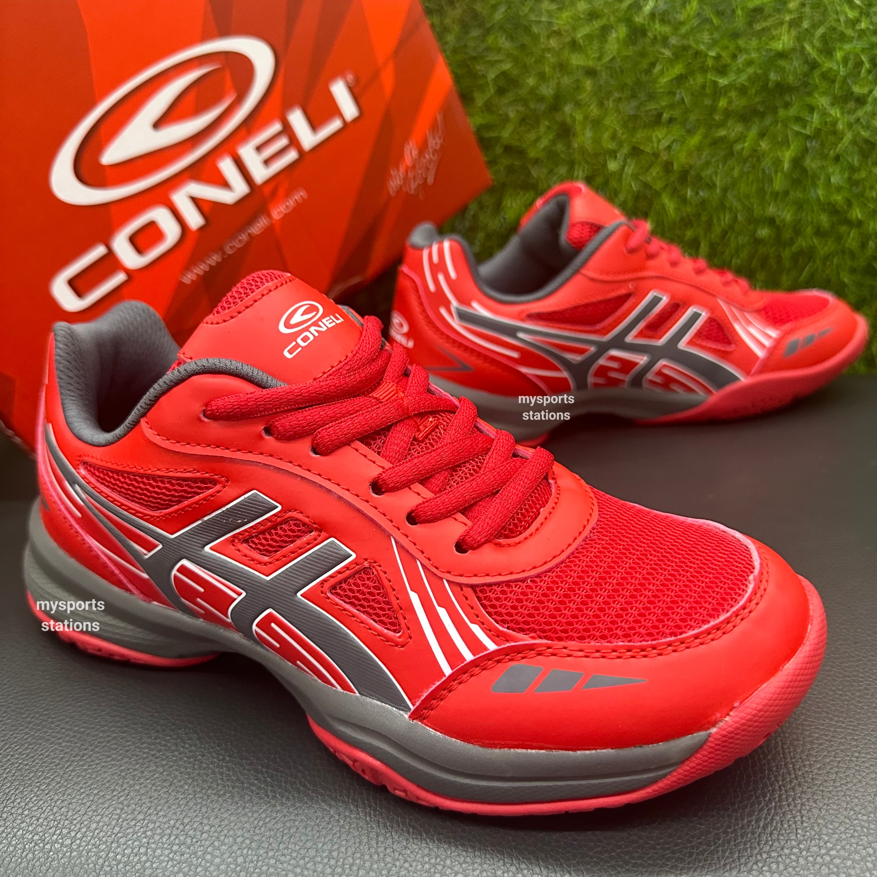 Coneli Junior | Youth SBM 0711J Badminton Shoes | Court Shoes | Kasut ...