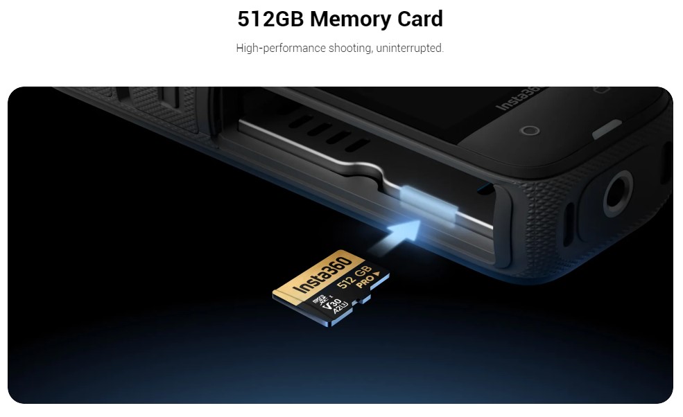 Insta360 Memory Card Class 10 V30 (64GB/128GB/256GB/512GB) | Shopee ...