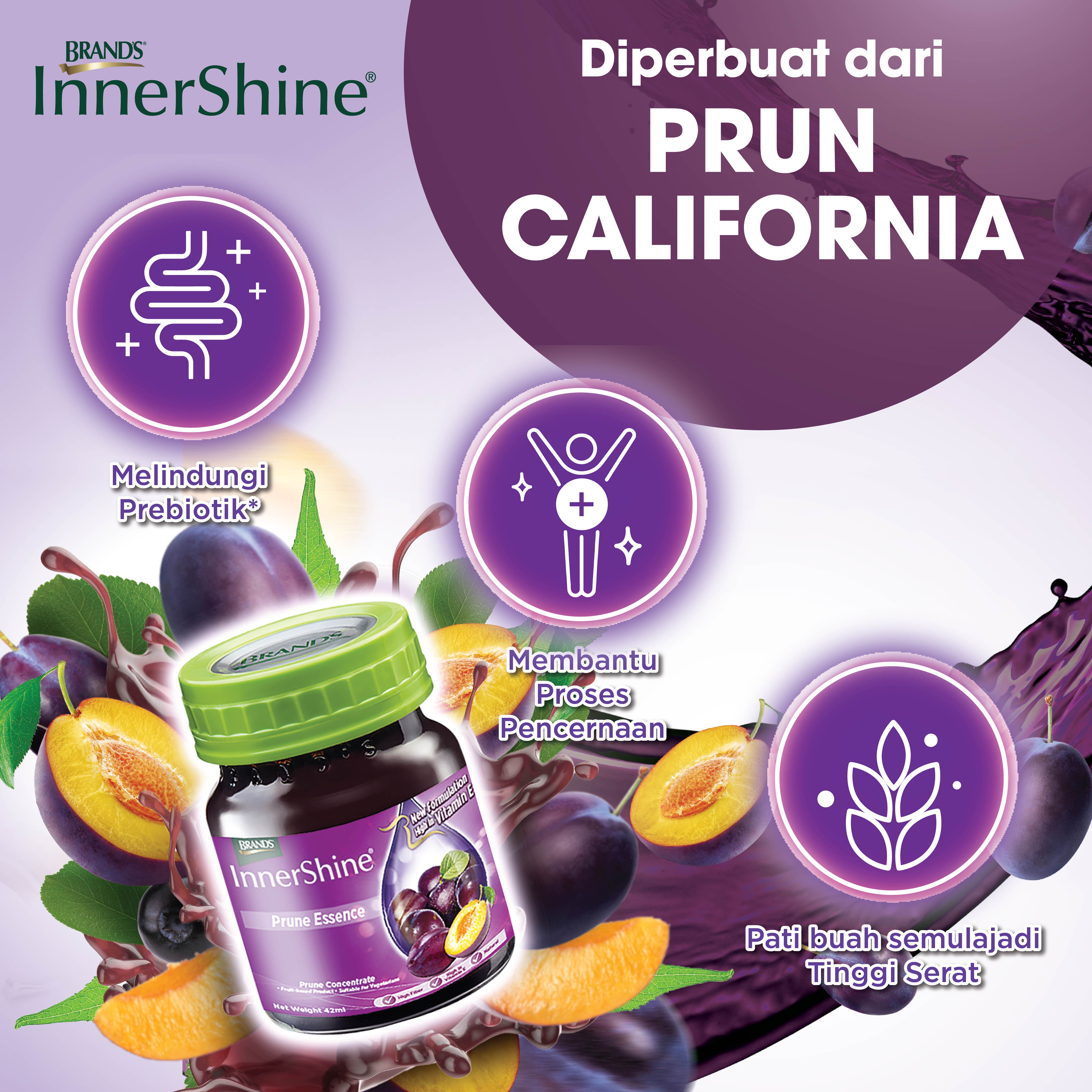 BRAND'S InnerShine Prune Essence 12's (42ml) 2 packs (For Radiant Skin ...