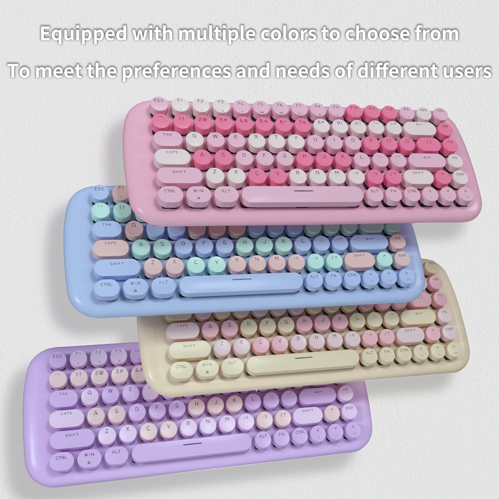MOFII Candy M Wired Mechanical Gaming Keyboard PC Laptop Office Table ...