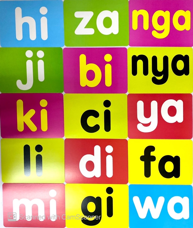 Flash Card/Kad Imbas Anakku Sayang Suku Kata | Express Learning 1000 ...