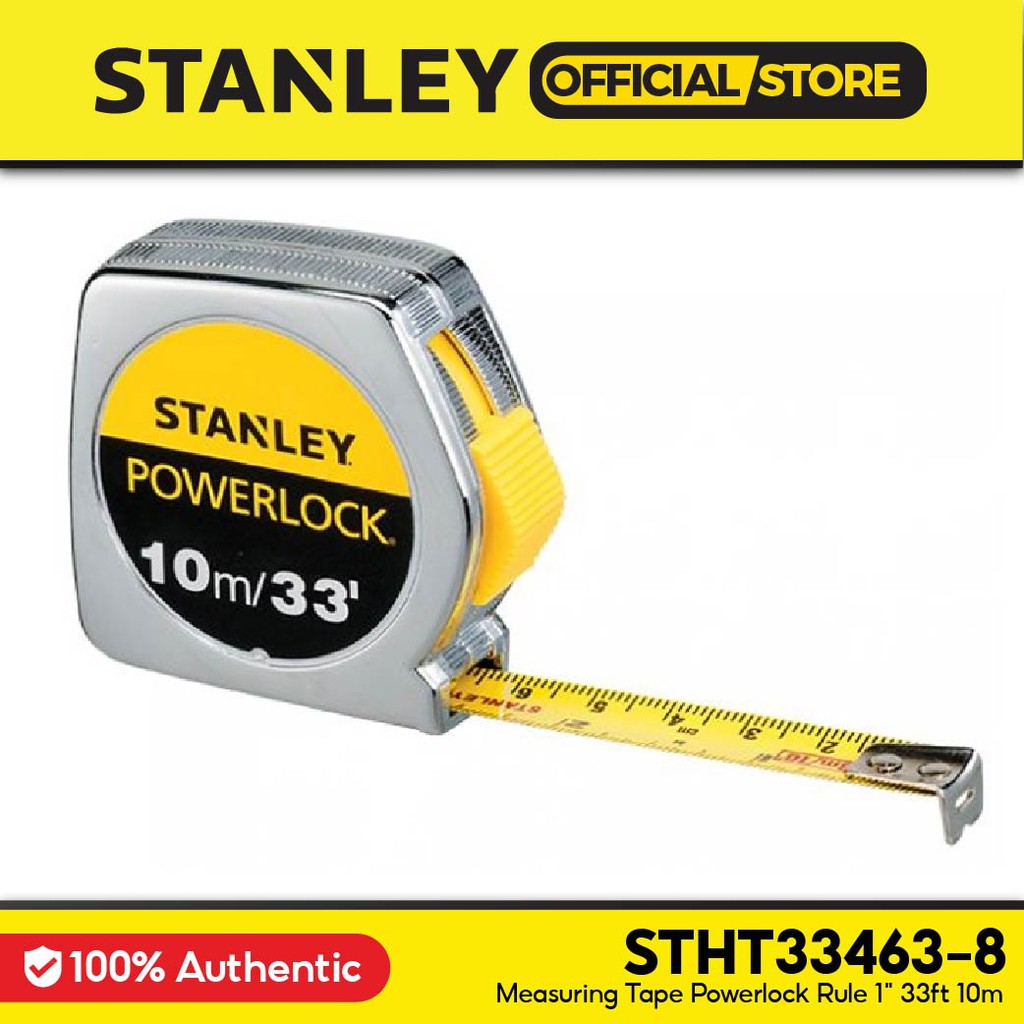 STANLEY Powerlock Measuring Tape Rule - 3.5M | 5M | 8M | 10M [STHT33215 ...