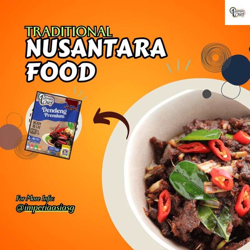 CLEAR STOCK One Minute Chef Ayam Asam pedas Chicken travel food serves ...