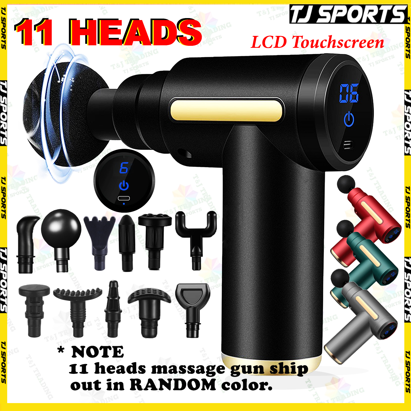 Mesin Urut Kuat Mini Muscle Massage Gun Compact and Silent Portable ...