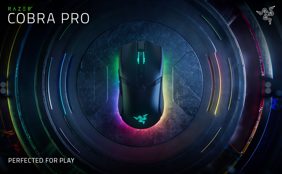 Razer Cobra Pro Hyperspeed Wireless Gaming Mouse | Chroma RGB | Optical ...