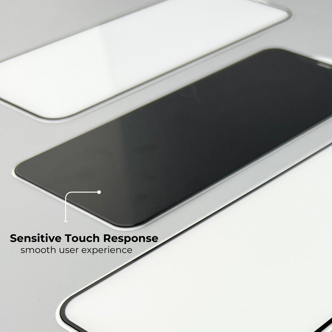 MOJOSKINS Aegis Premium Phone Tempered Glass iP Clear Privacy Matte ...