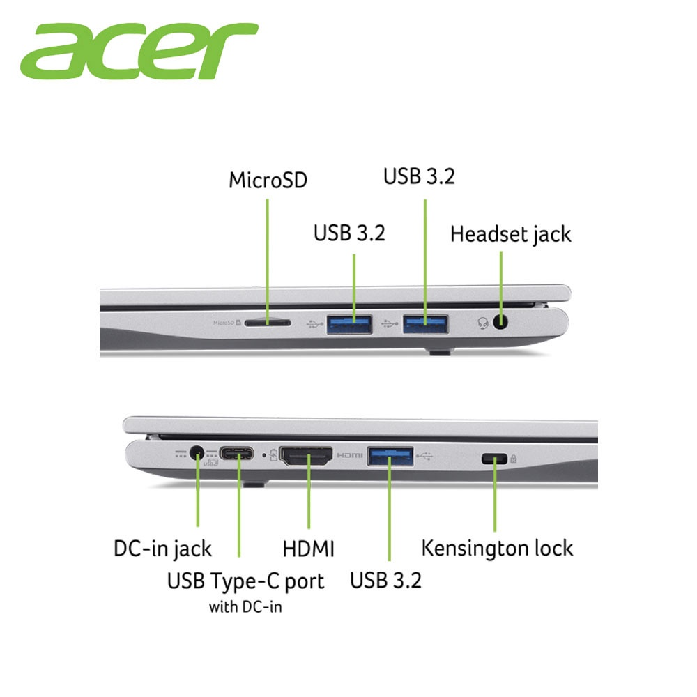 Acer NEW Aspire AL15 Intel® PENTIUM N6000 / AL14 Celeron N150 8GB RAM ...