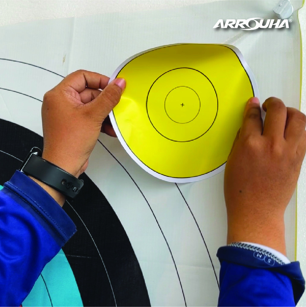 Archery Target Sticker Easy Peel Off 6 Inches | Shopee Malaysia