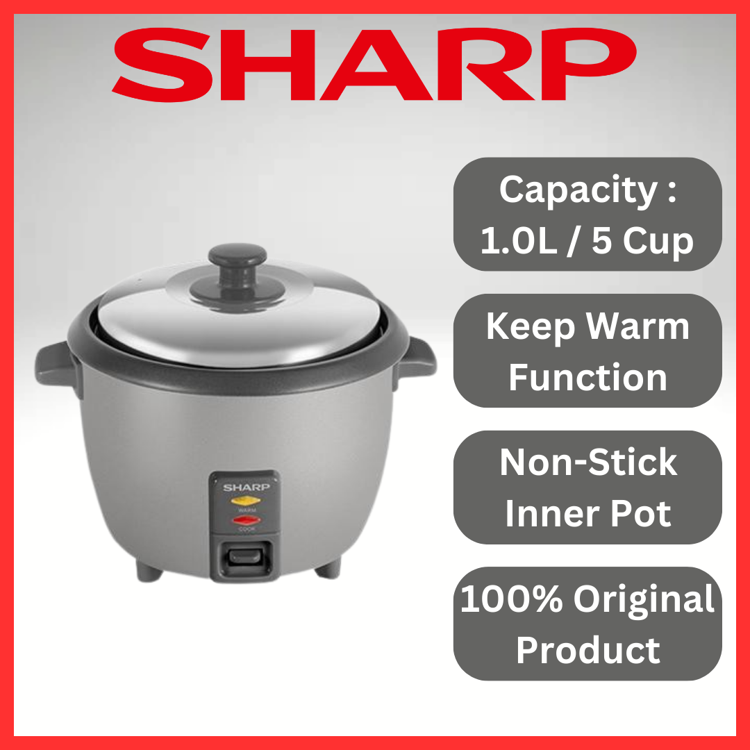 Sharp Rice Cooker 1.0L/1.8L/2.8L Multifunction Rice Cooker Non Stick ...