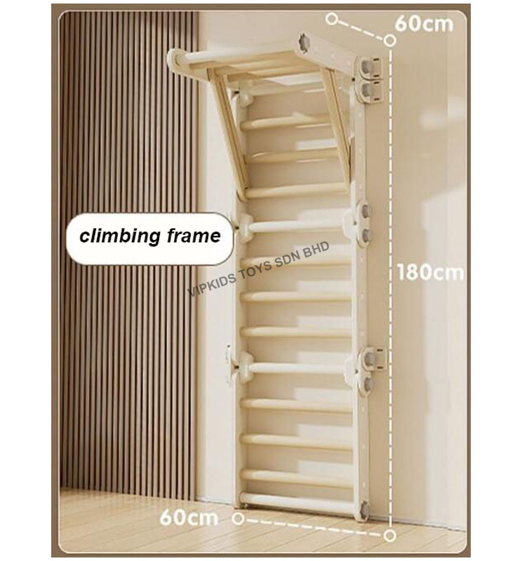 multifunctional folding climbing frame indoor playground children's ...
