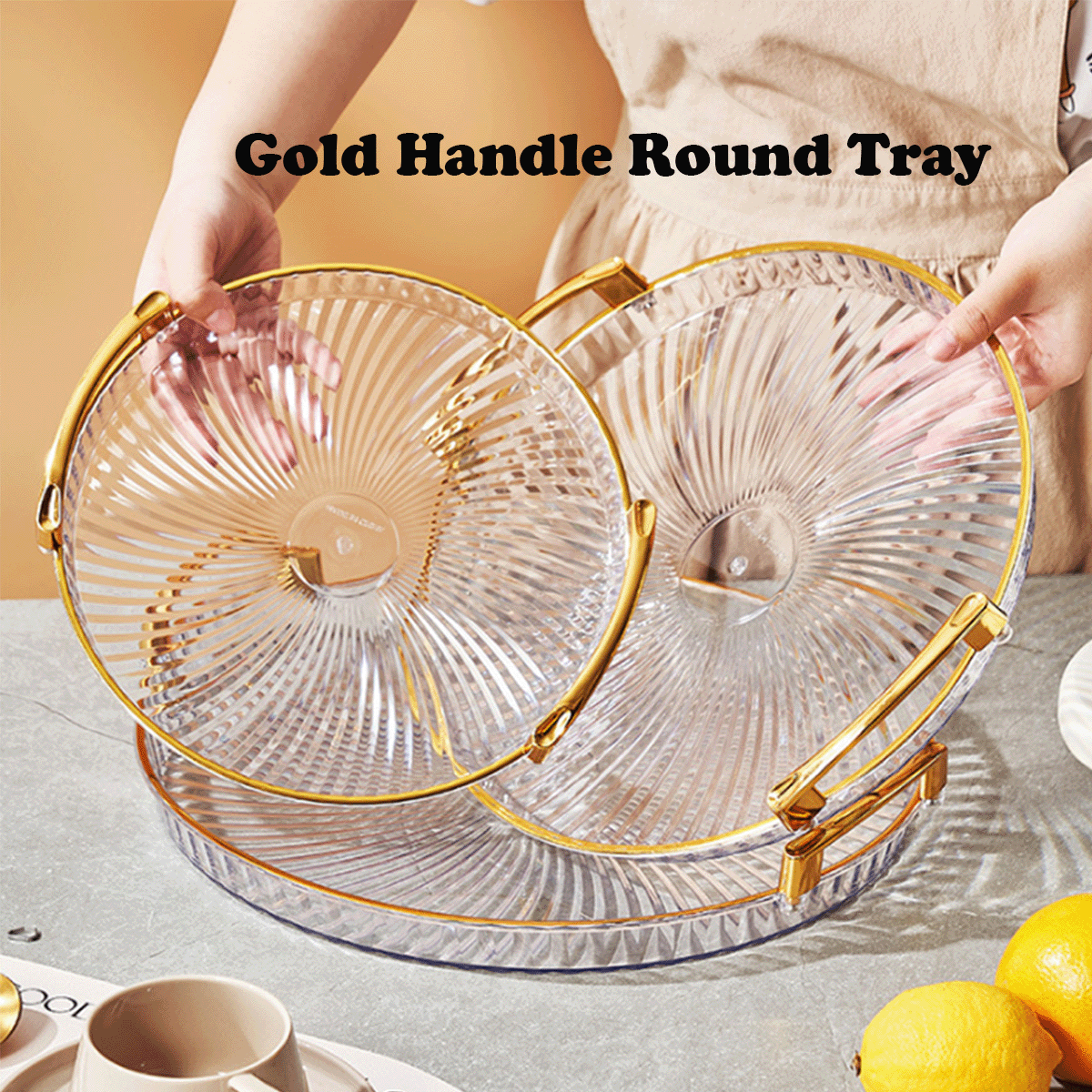 Dealforhome 🎡【 3 Pcs Set】Long Plastic Food Tray Dessert Solid Dulang ...