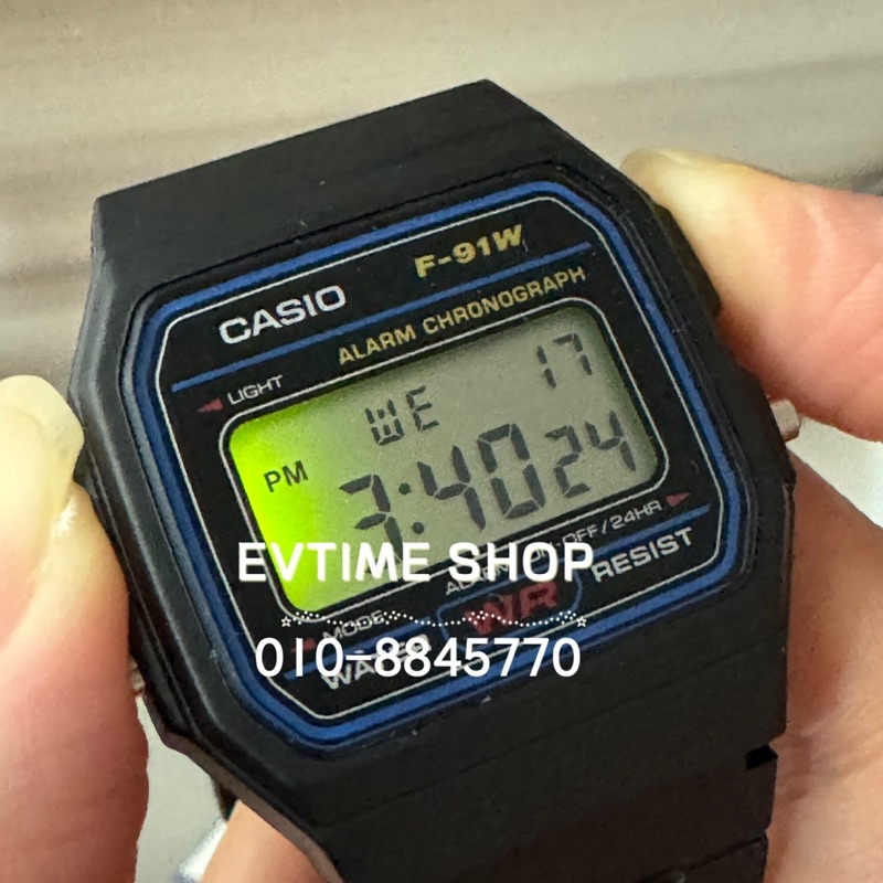 100% ORIGINAL CASIO UNISEX DIGITAL F-91W-1D / F-91W-3D / F-91WG-9Q / F-91W-1 / F-91W-3 / F-91WG ...