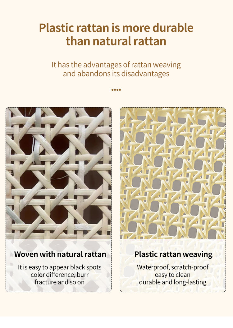 Nordic Rattan Plastic Stackable Chair Dining Chair Outdoor Leisure Back ...