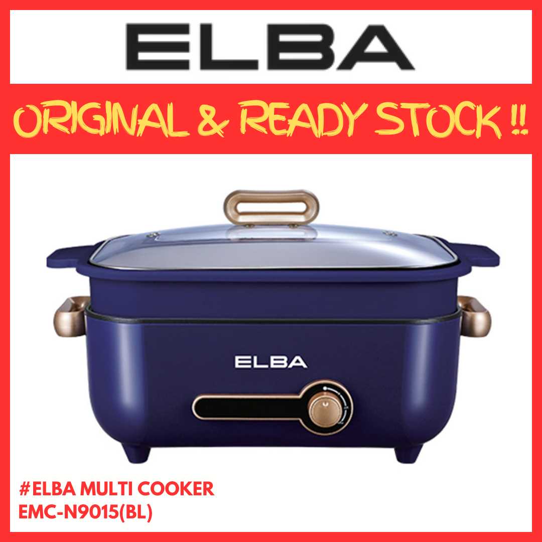 ELBA Multi Cooker EMC-N9015(BL) - Steam & Grill 9.0L 1500W, 电多功能锅 ...