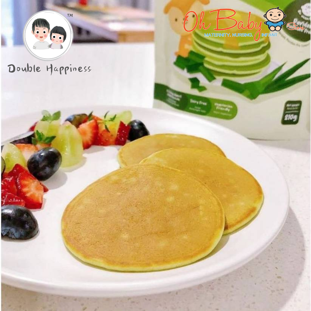 Double Happiness Pancake Premix Breakfast for Kids 8month+ | Shopee ...