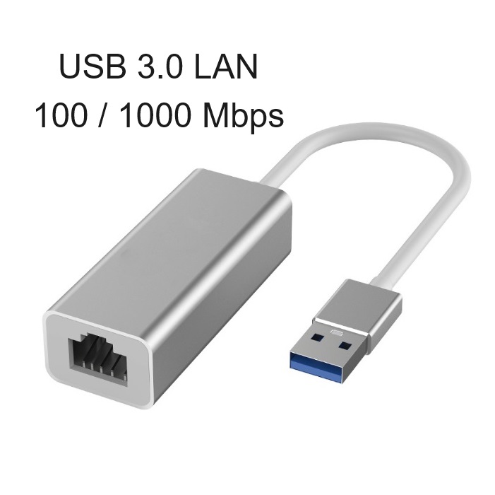 USB 2.0 3.0 Ethernet Adapter LAN RJ45 10/100/1000Mbps Network for ...