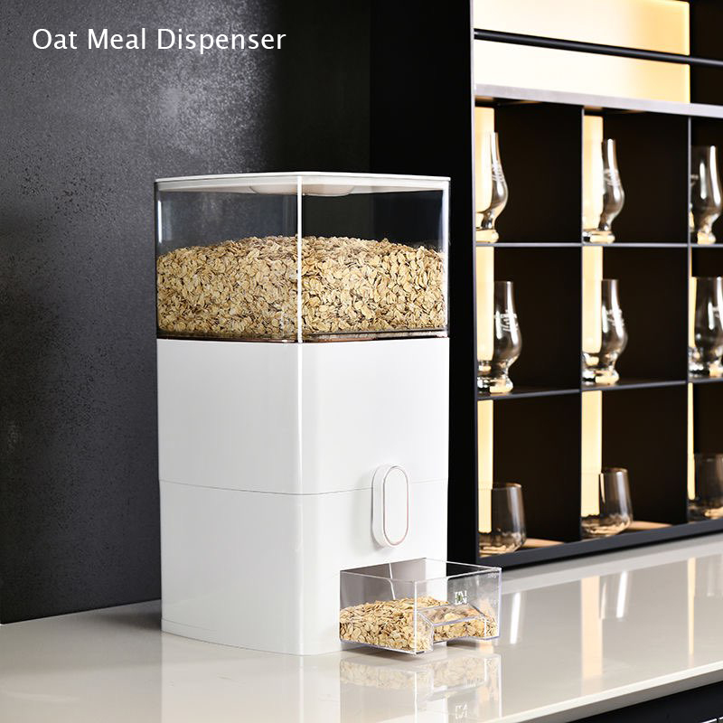 CYCF Minimalist Cream White Powder Starch & Oat Meal Storage ...