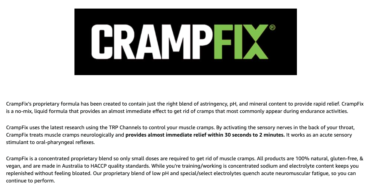 CrampFix QuickFix Shots | 20ml / 50ml | Shopee Malaysia