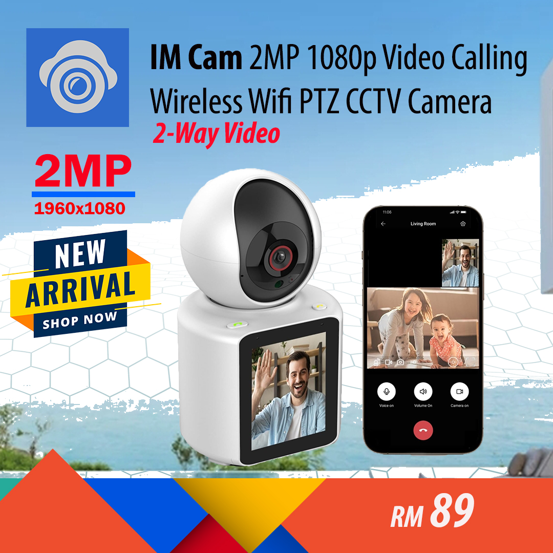 [NEW ARRIVAL] iCSee 3MP 1296p / IM Cam 2MP 1080p 2 Way Video + Voice ...