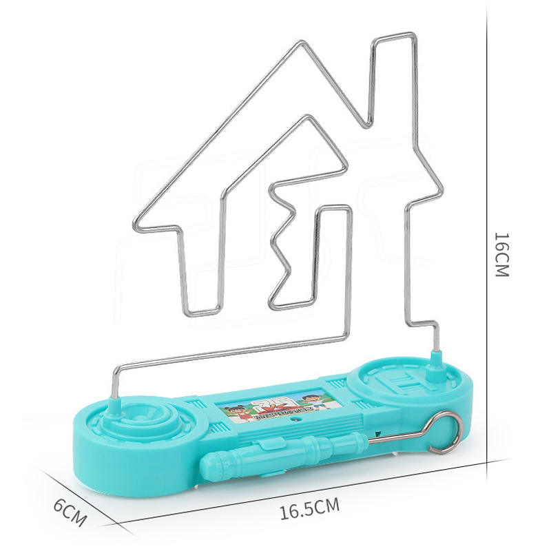3 in 1 Electric Shock Maze Toy STEM Learning Bump Family Game Kids ...