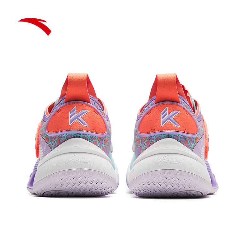 ANTA Men Splash 6 Basketball Shoes 1124B1108-5- Purple/White/Orange ...
