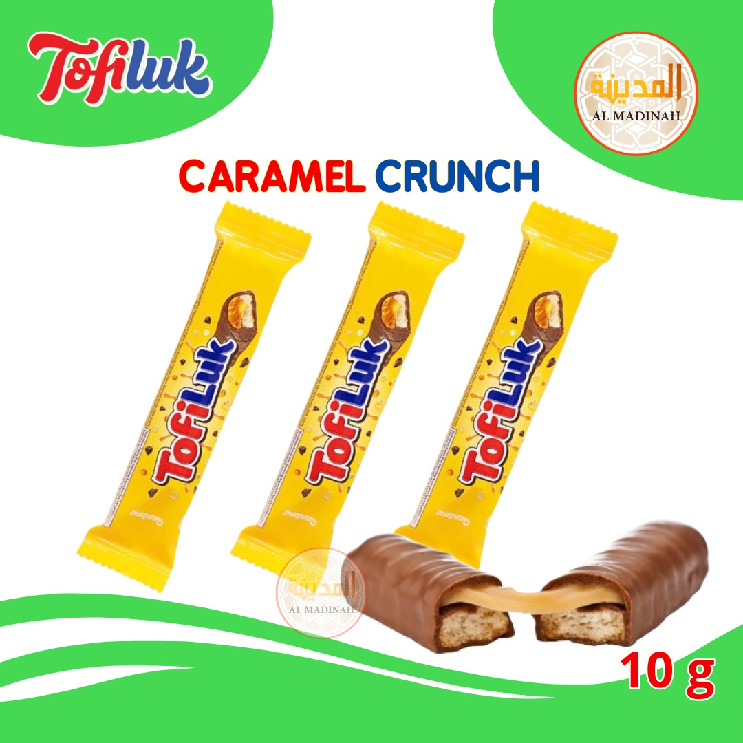 TOFILUK Caramel Crunch Chocolate Bar 10g | Shopee Malaysia